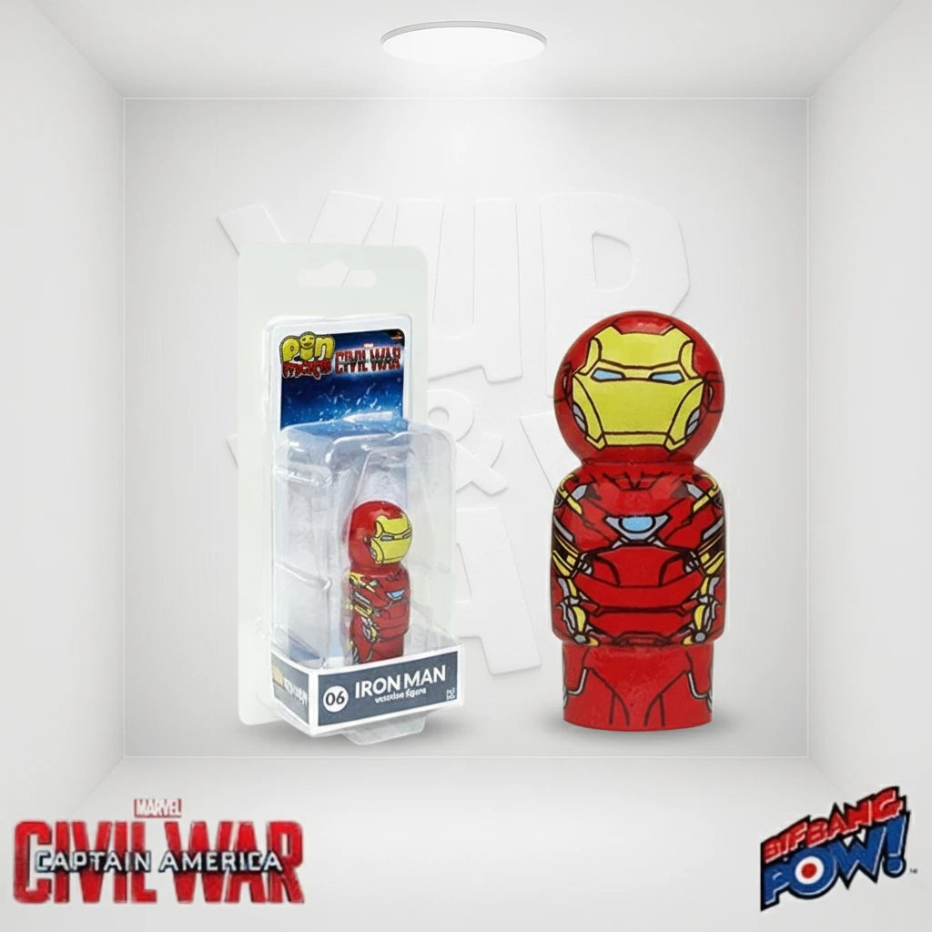 Pin Mate Marvel: Civil War Ironman – Yup&Yay
